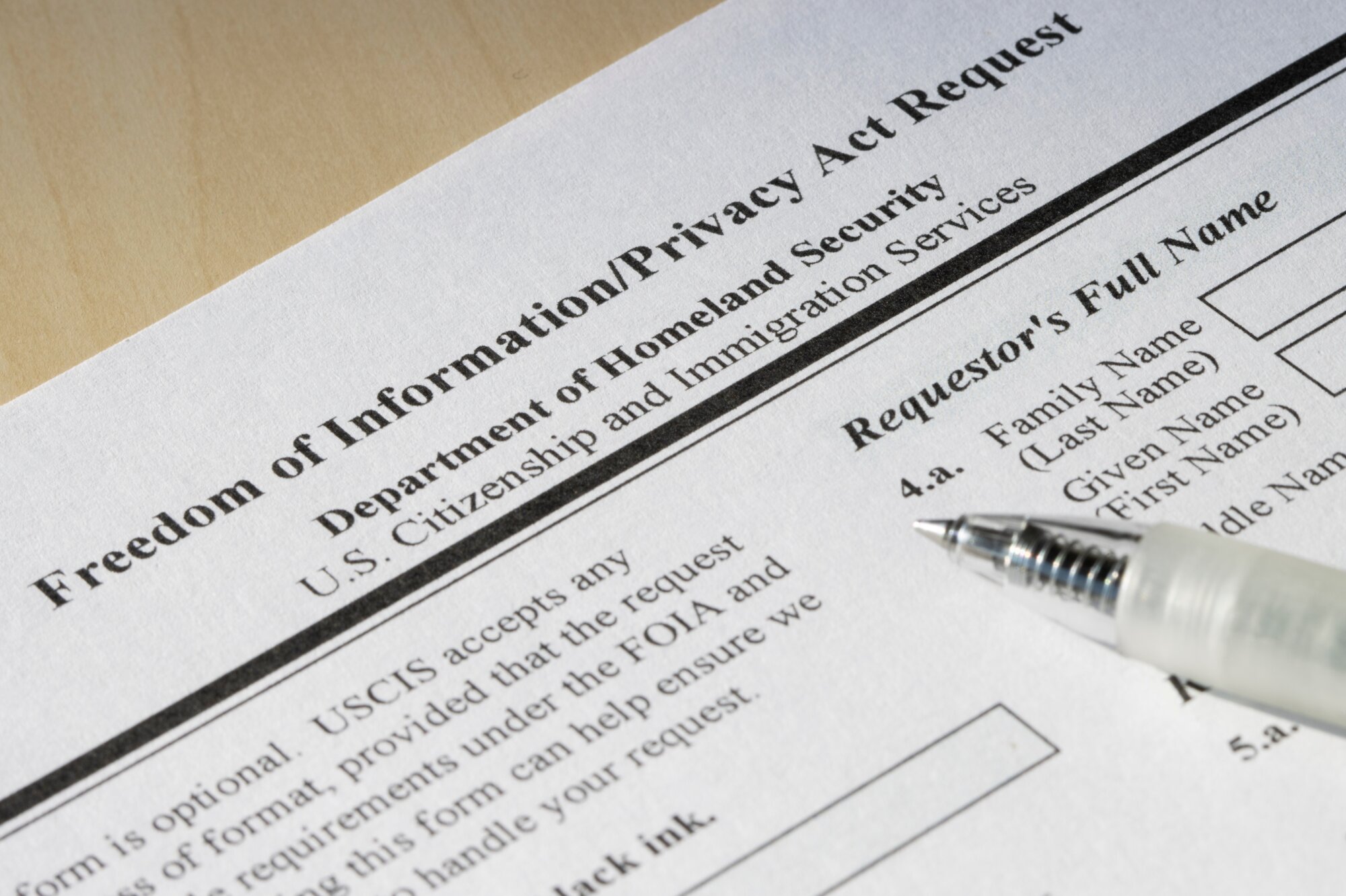 GovExec: USCIS’ arbitrarily strict FOIA policy is keeping some migrants ...